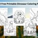 Dinosaur Coloring Pages, Dinosaur Printable, Dinosaur Games, Dinosaur ...