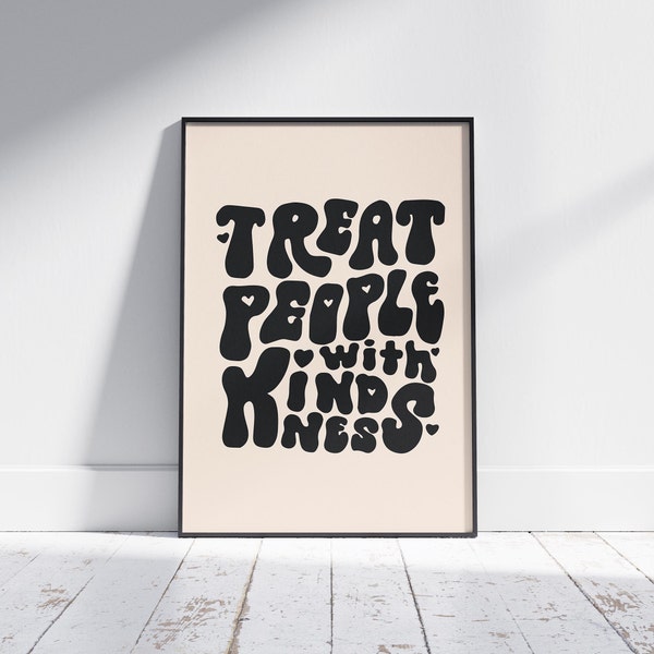 Treat People With Kindness - Etsy