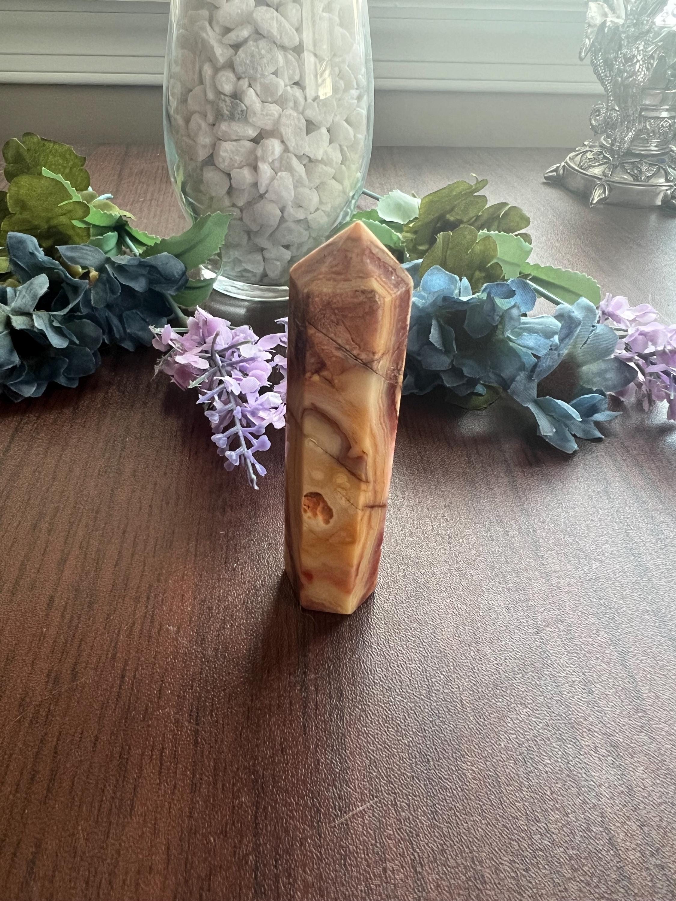 Crazy Lace Agate Point - Etsy