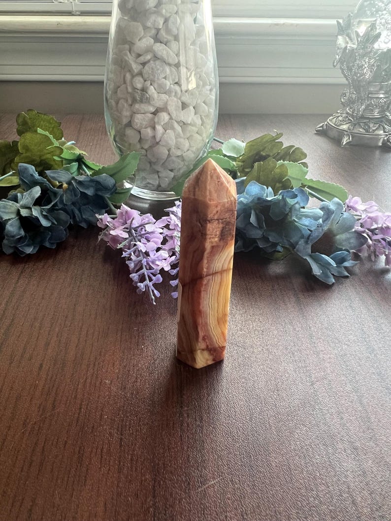 Crazy Lace Agate Point - Etsy