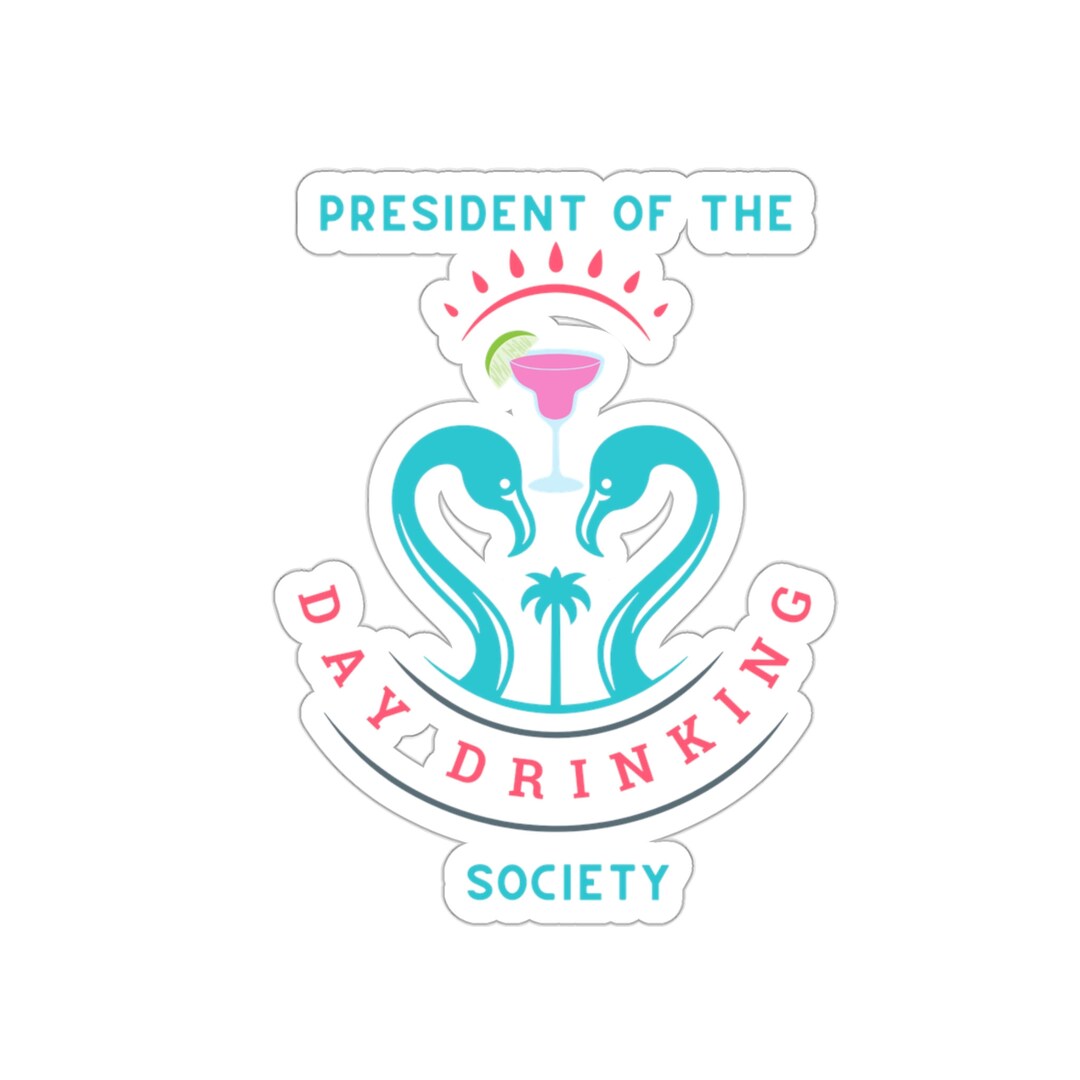 Day Drinking STICKER Cocktail Laptop Sticker Hydroflask Sticker Planner ...