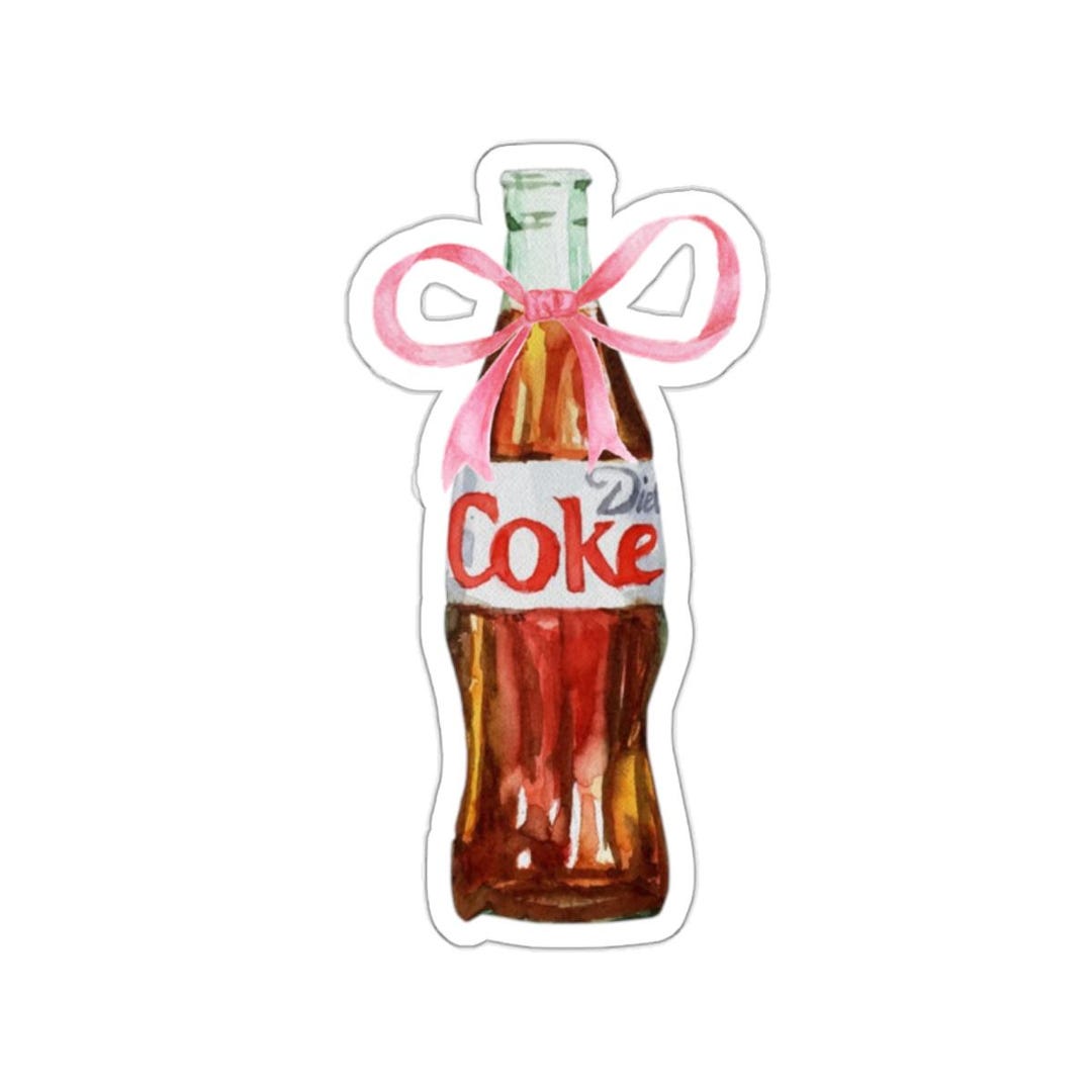 Diet Coke Sticker, Diet Coke Bow, Diet Coke Gift, Crispy Diet Coke ...