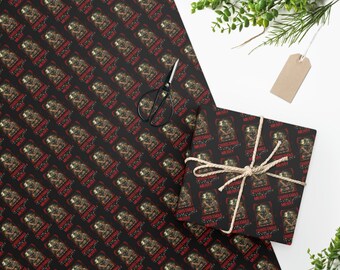 Michael Myers Christmas Wrapping Paper - Etsy