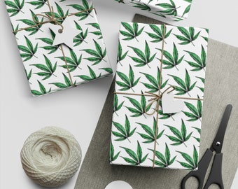 Marijuana Wrapping Paper - Etsy