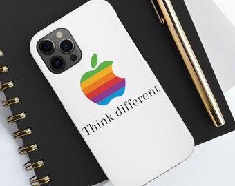 Retro Apple Logo Case - Etsy
