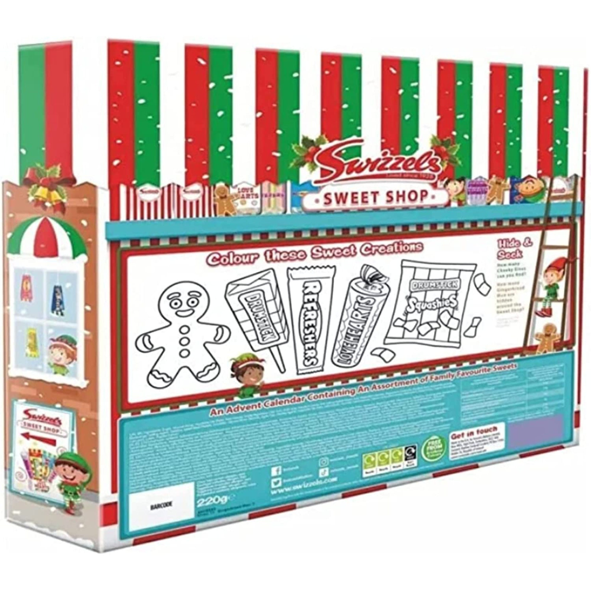 Swizzels Advent Calendar 2025 - Kids & Adults Sweets Advent Calendar ...