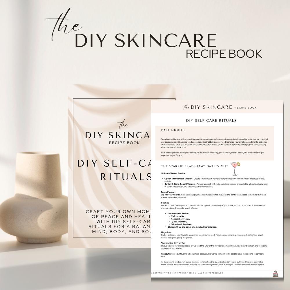 Digital Self Care Guide DIY Skincare RECIPES & Rituals in Pdf Format ...