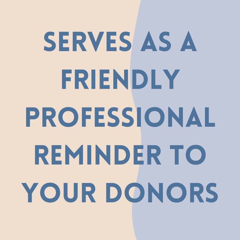 Pledge Reminder Letter Template, Editable Non Profit Fundraising Letter ...