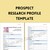 Prospect Research Profile Template, Printable Editable Donor Briefing ...