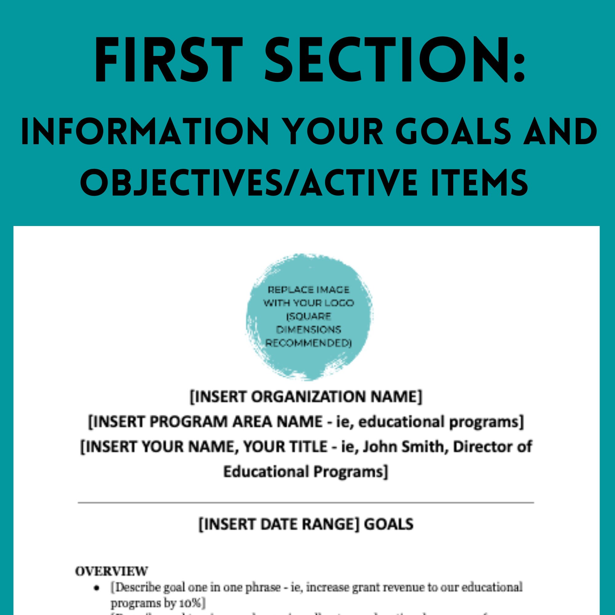 Program Plan and Timeline Template Editable (Instant Download) - Etsy