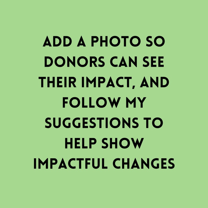 Impact Statement Template, Donor Stewardship Materials, Capital ...