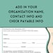 Donation Card Canva Template, Editable Printable Donation Flyer, Donor ...