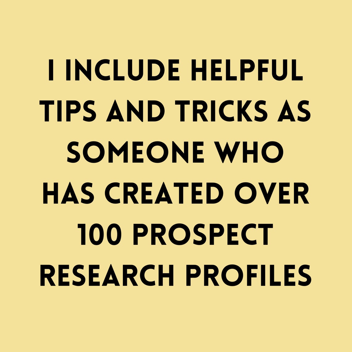Prospect Research Profile Template, Printable Editable Donor Briefing ...