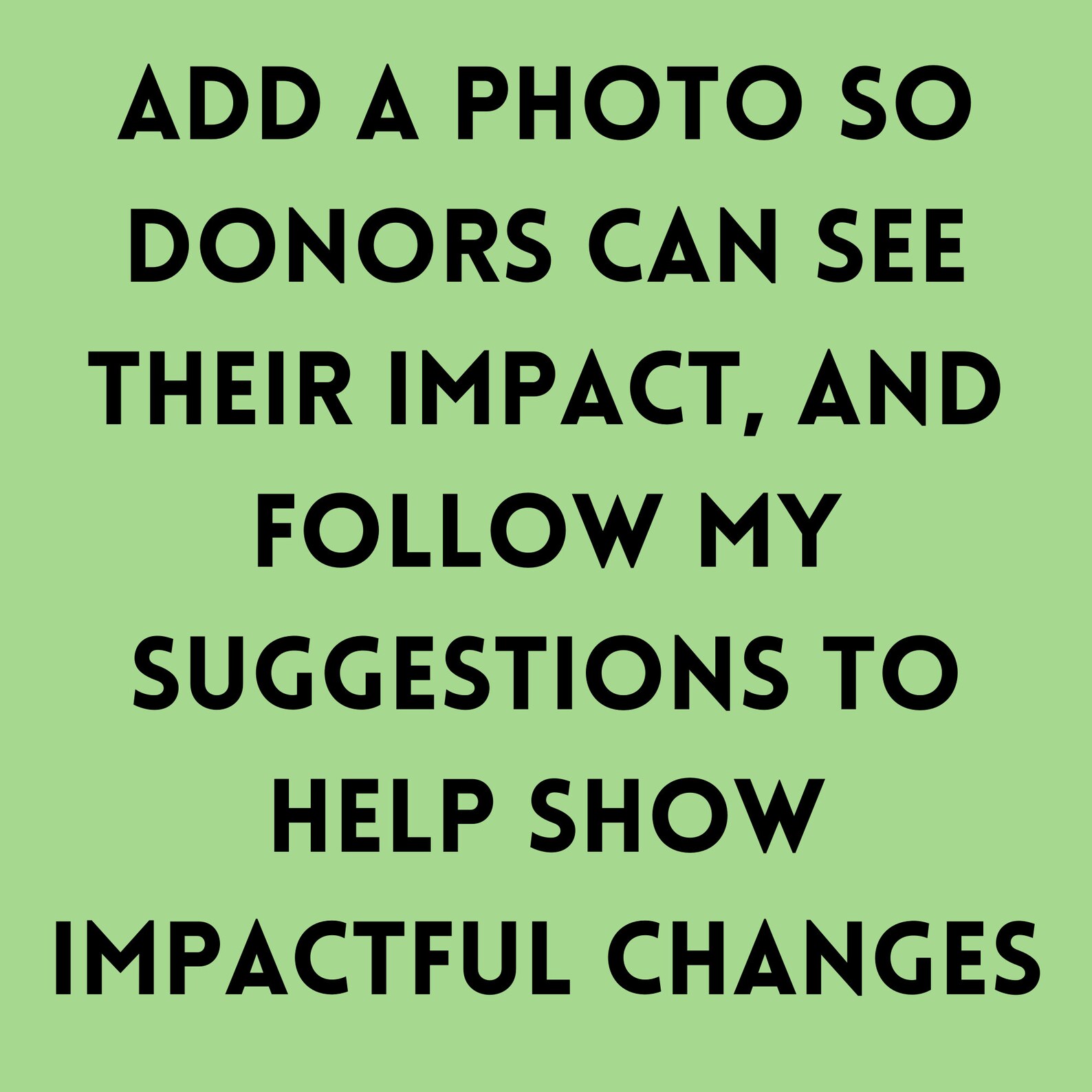 Impact Statement Template Donor Stewardship Materials - Etsy