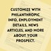 Prospect Research Profile Template, Printable Editable Donor Briefing ...