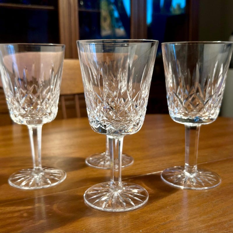 Water Goblets - Etsy