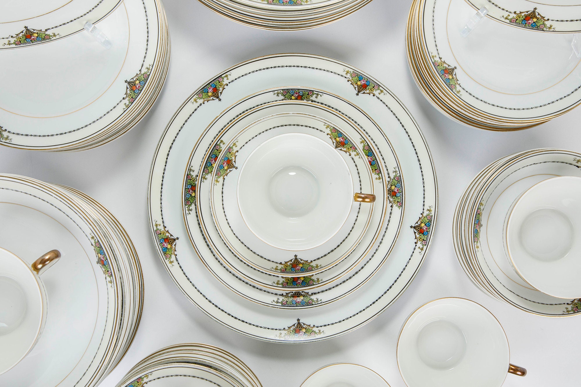 Antique Noritake Gotham (gold) China Set Circa 1921 - Etsy