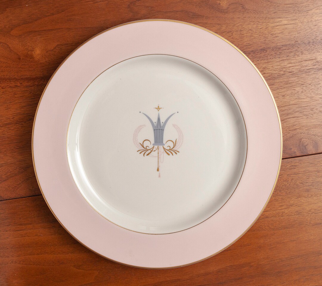 Vintage Fine Arts Royal Splendor Chop Plate - Etsy