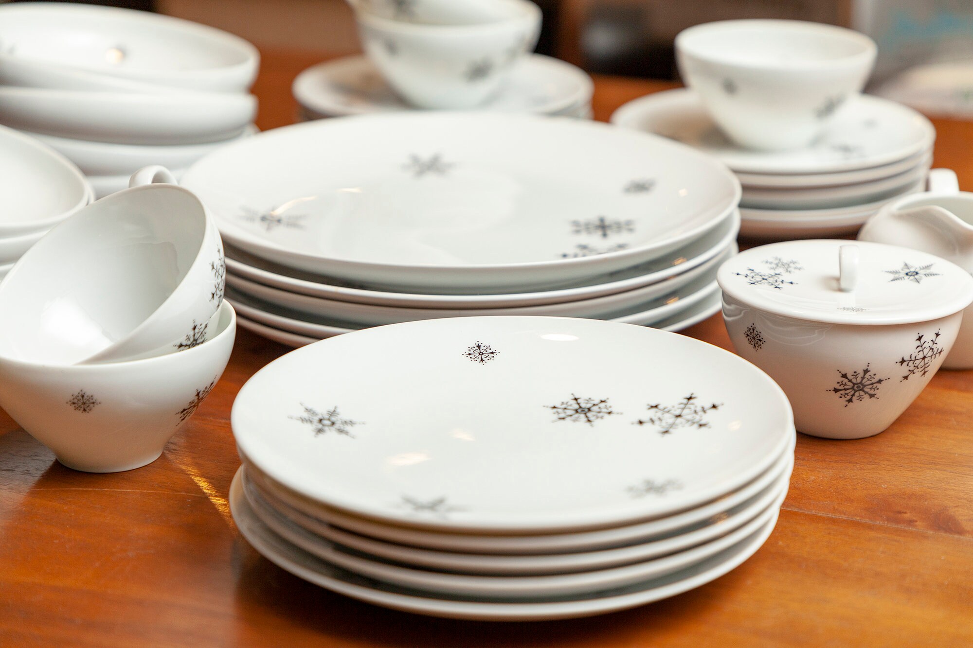 Rare Mid Century Modern ACI Fine China Set - "fantasy" - Service for 5 ...