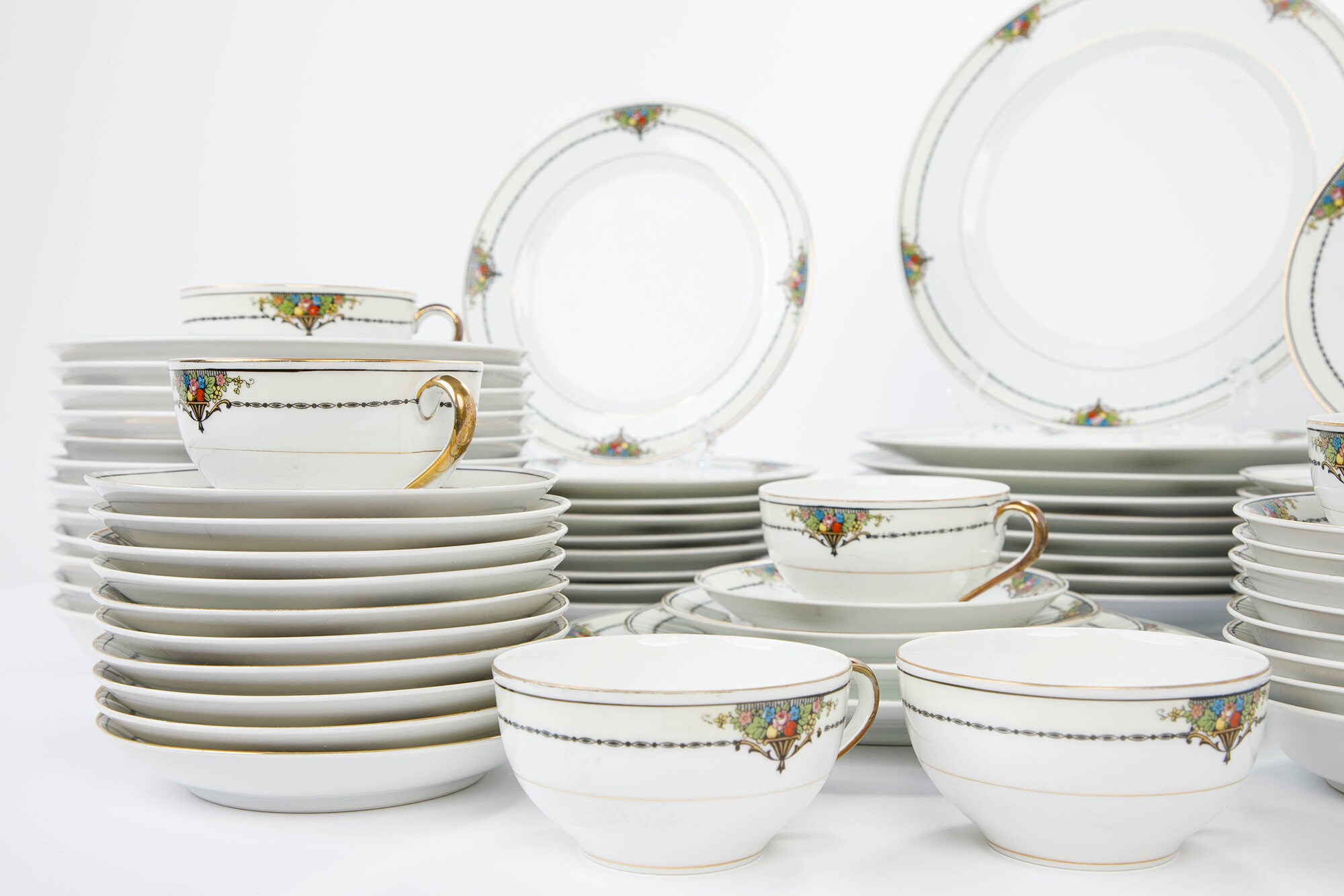 Antique Noritake Gotham (gold) China Set Circa 1921 - Etsy