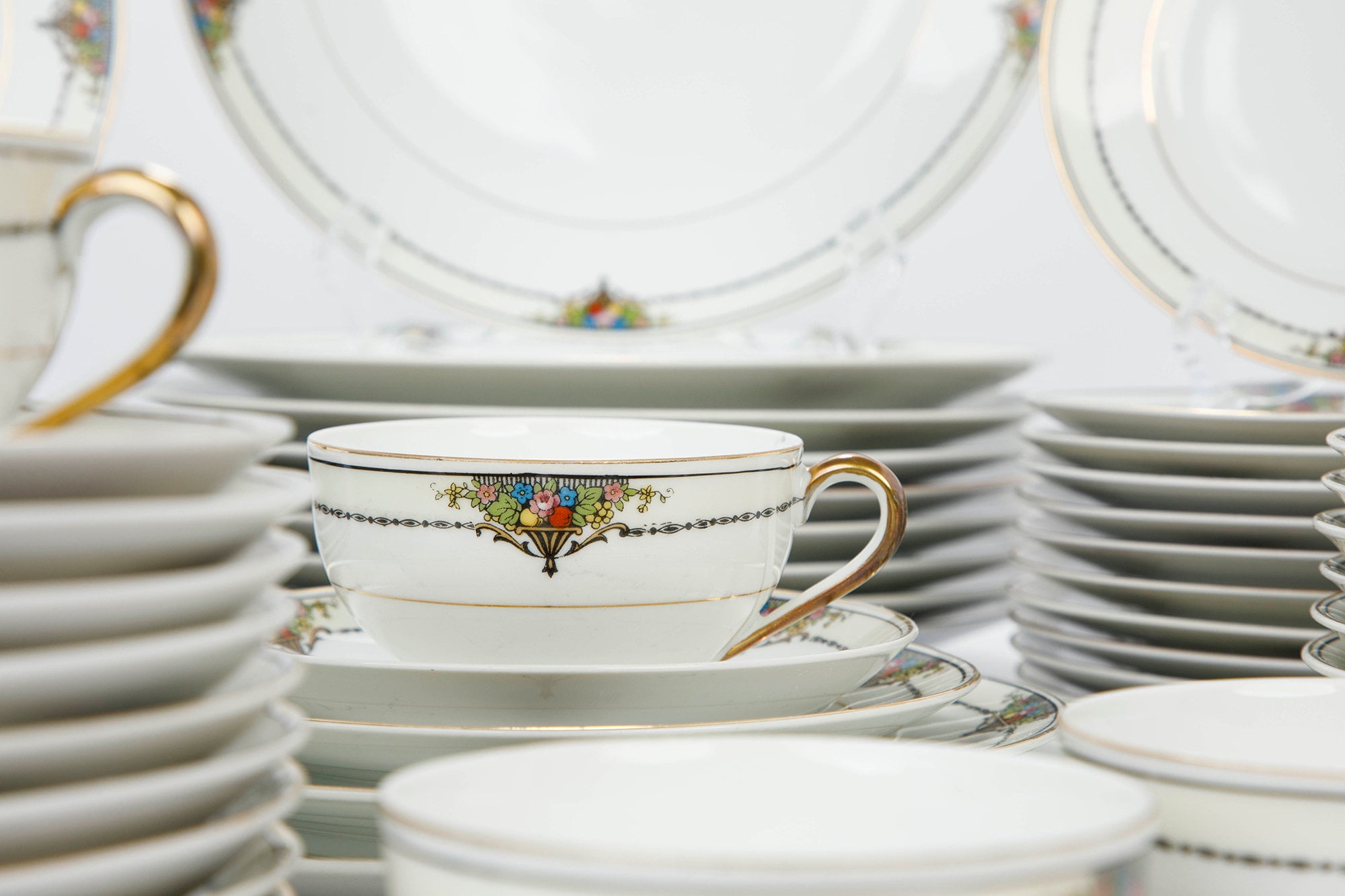 Antique Noritake Gotham (gold) China Set Circa 1921 - Etsy