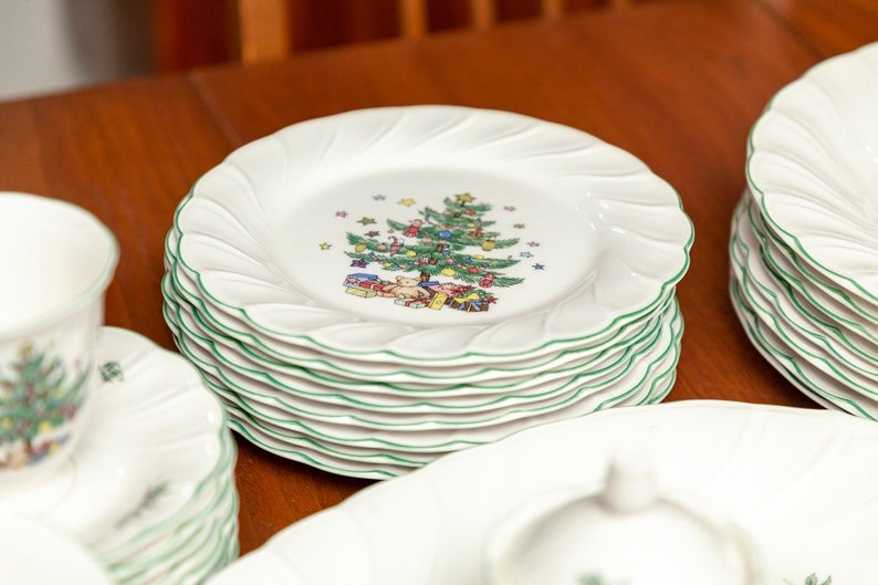 Vintage Nikko - "happy Holidays" China - Etsy