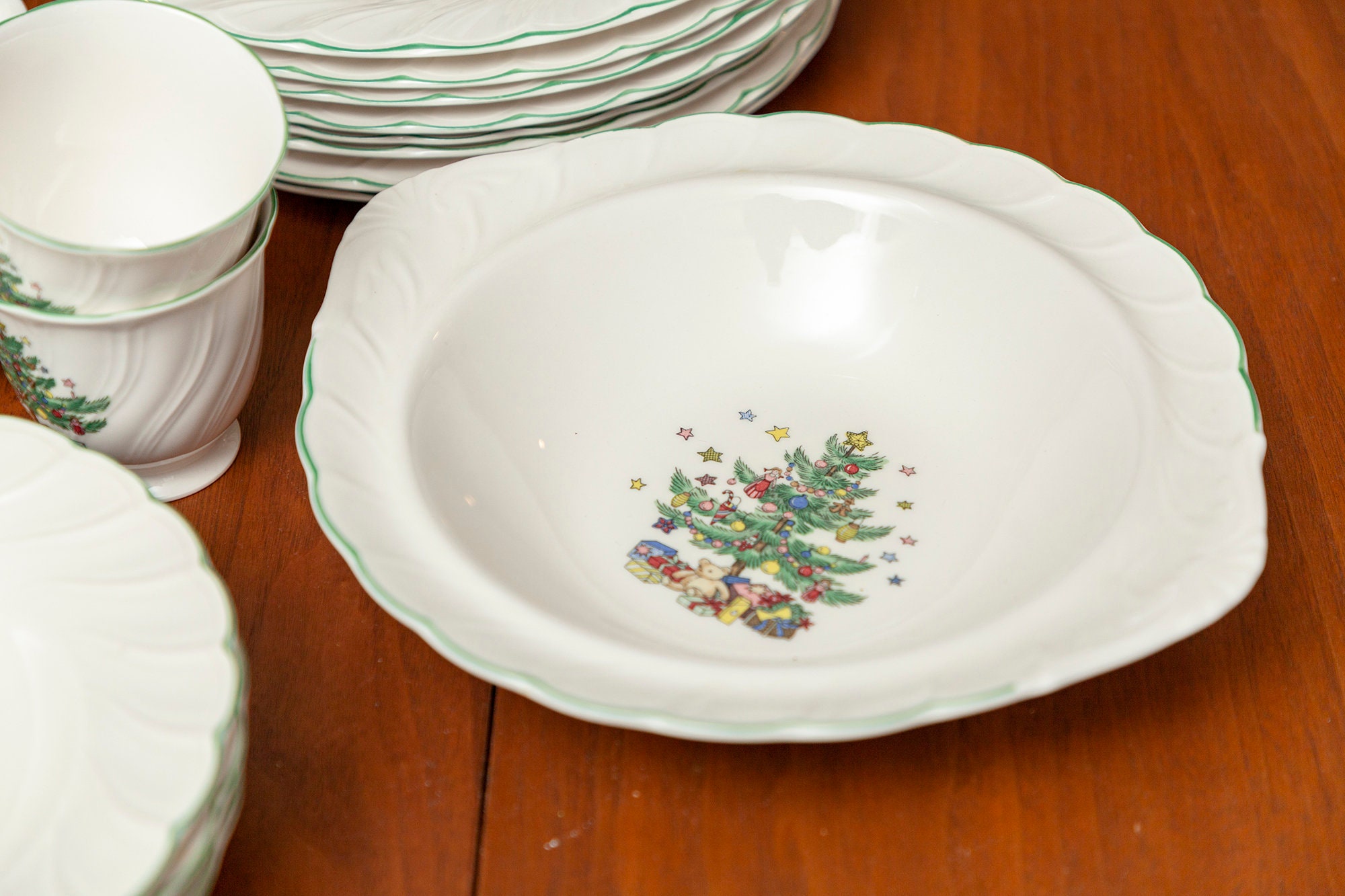 Vintage Nikko - "happy Holidays" China - Etsy