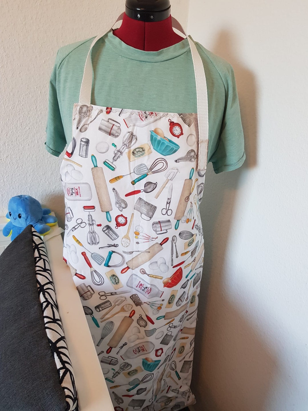 Homemade Apron / Kitchen Apron - Etsy UK