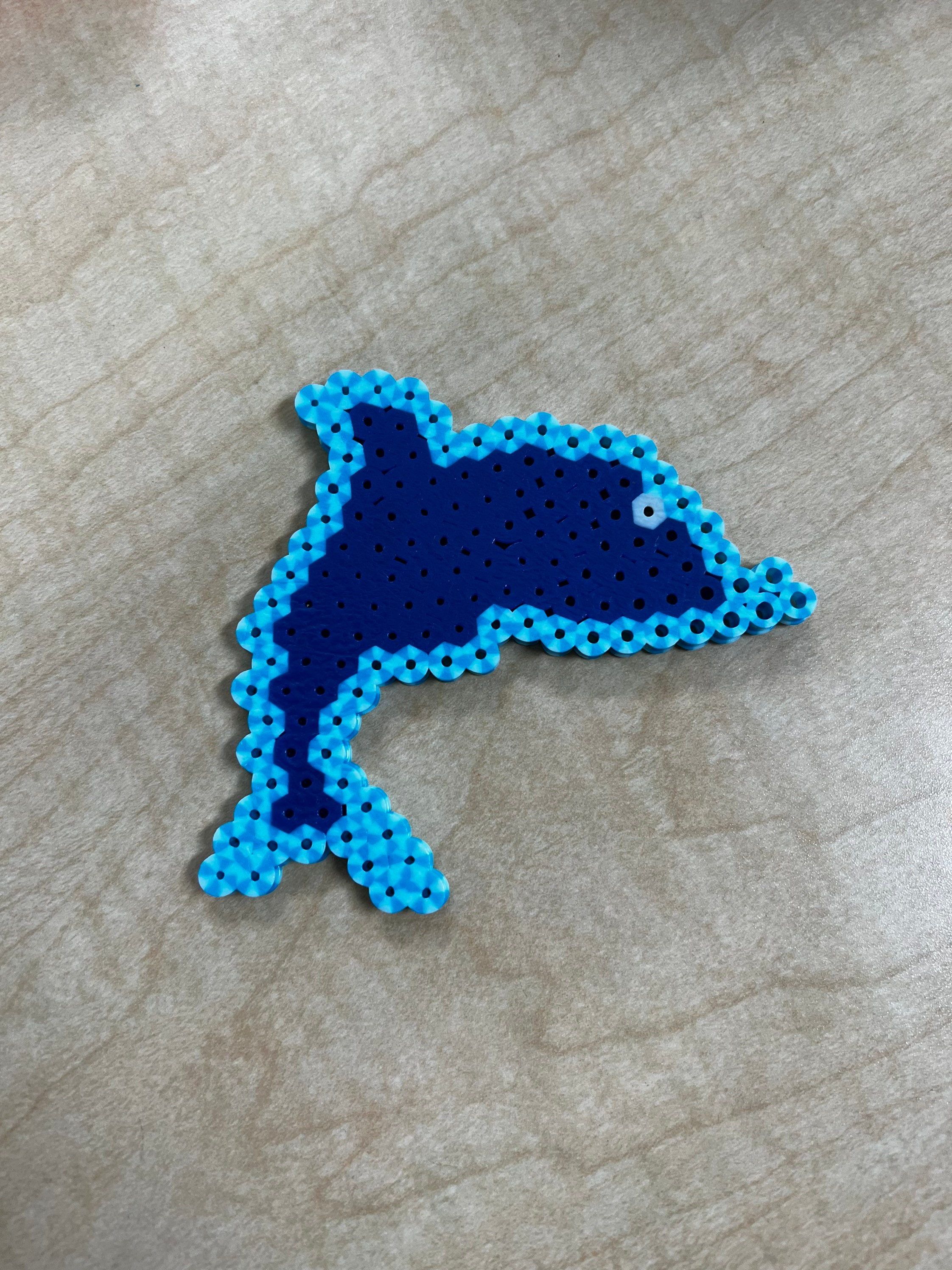 Dolphin Perler Bead Dolphins And An Orca Perler Beads By Tiara