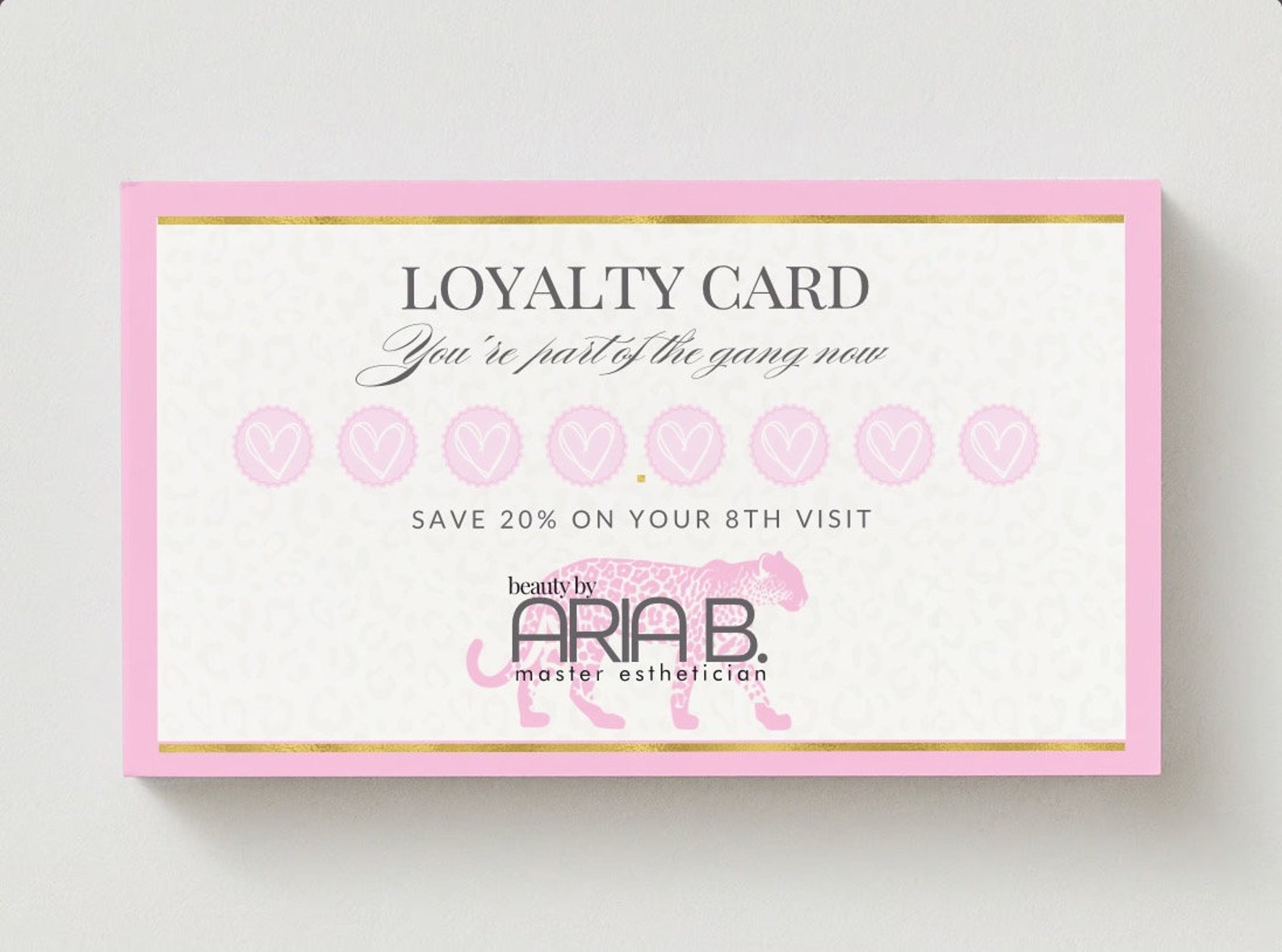 Loyalty Card, Discount Card, VIP Rewards Card, Business Card, Punch ...