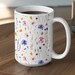 Pressed Flower Style Mug, Floral Mug, Flower Garden Mug, Mother's Day ...