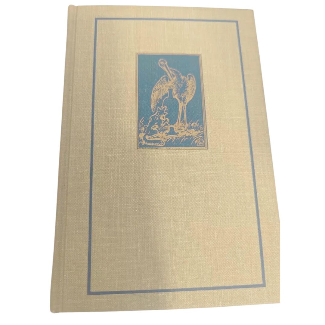 The Fables of Aesop University Microfilms 1966 HC - Etsy