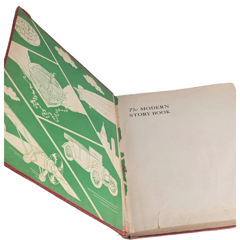 Vintage 1935 the Modern Story Book by Wallace Wadsworth Rand Mcnally ...