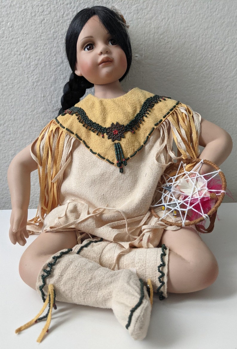 Ashton Drake Fleetness of the Fox Native American Doll - Etsy