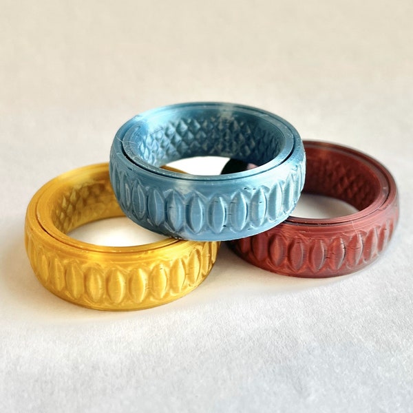 3d Print Ring Fidgets - Etsy