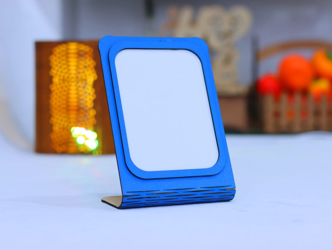 Laser Cut Desk Photo Frame 3mm CDR File, SVG, DXF, Cnc Laser File ...