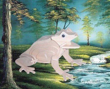 Laser Cut Frog 3mm DXF, SVG, Cnc Laser File, Laser Svg, Dxf File for ...