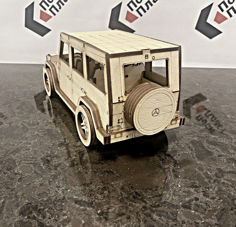 Laser Cut Mercedes G-class 4mm DXF, SVG, Cnc Laser File, Laser Svg, Dxf ...