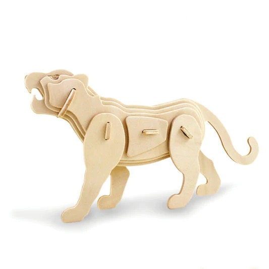 Laser Cut Tiger 3mm DXF, SVG, Cnc Laser File, Laser Svg, Dxf File for ...