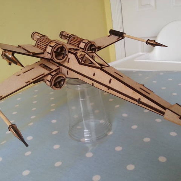 X Wing Laser Cut File - Etsy