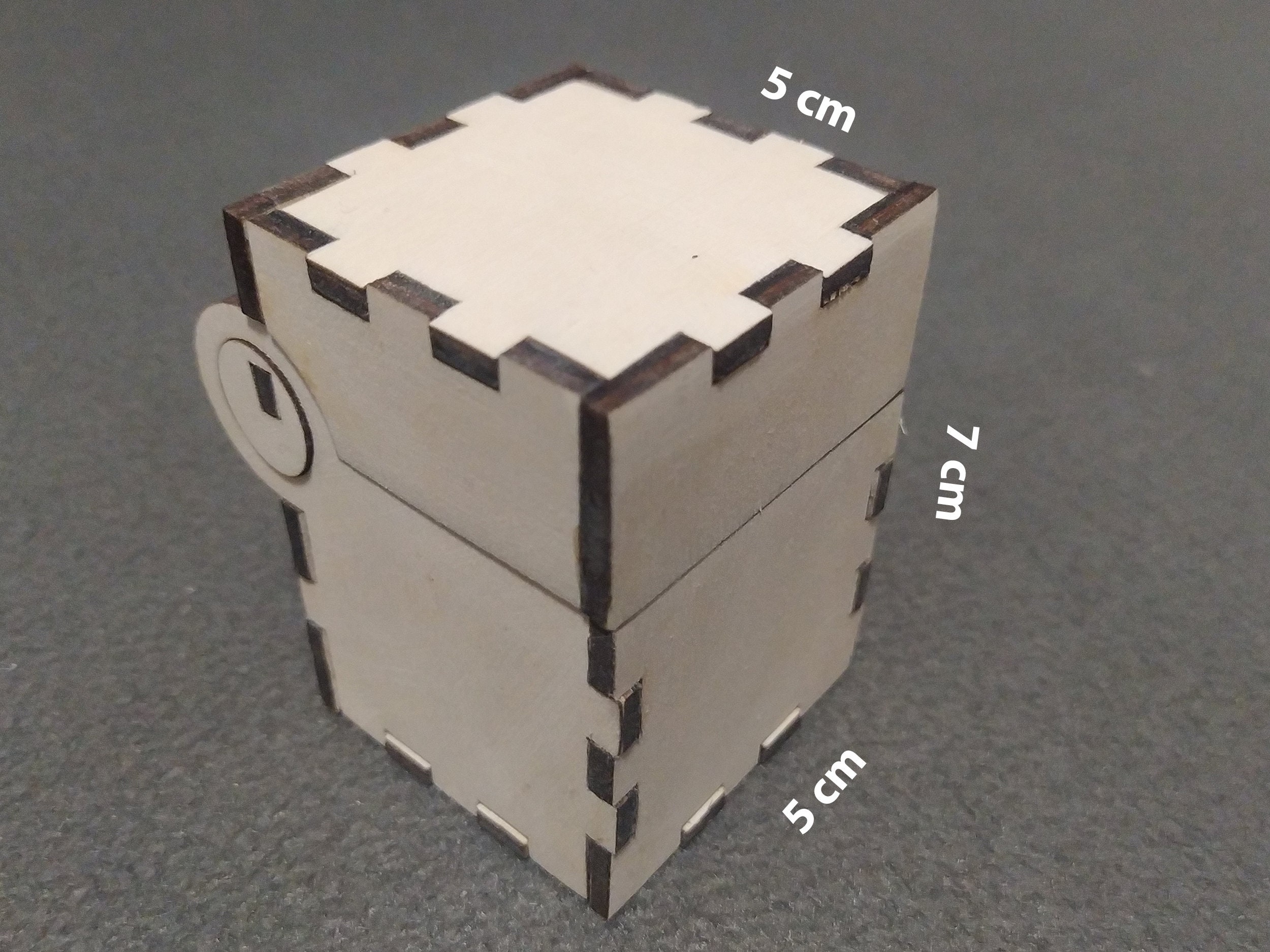 Laser Cut Files Integrated Hinge Box-box With Lid and - Etsy Singapore