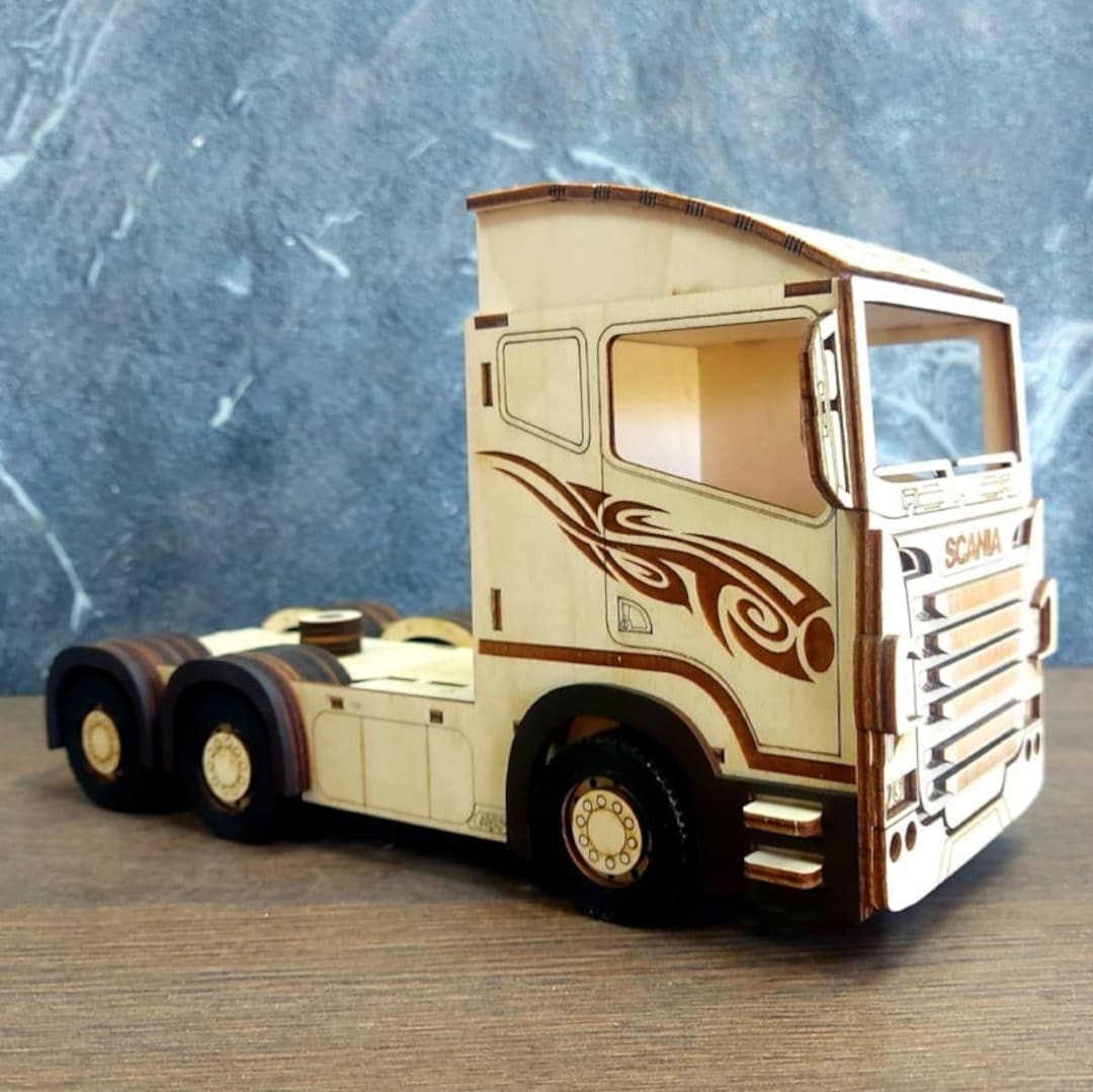 Laser Cut Scania R580 3mm DXF, SVG, Cnc Laser File, Laser Svg, Dxf File ...