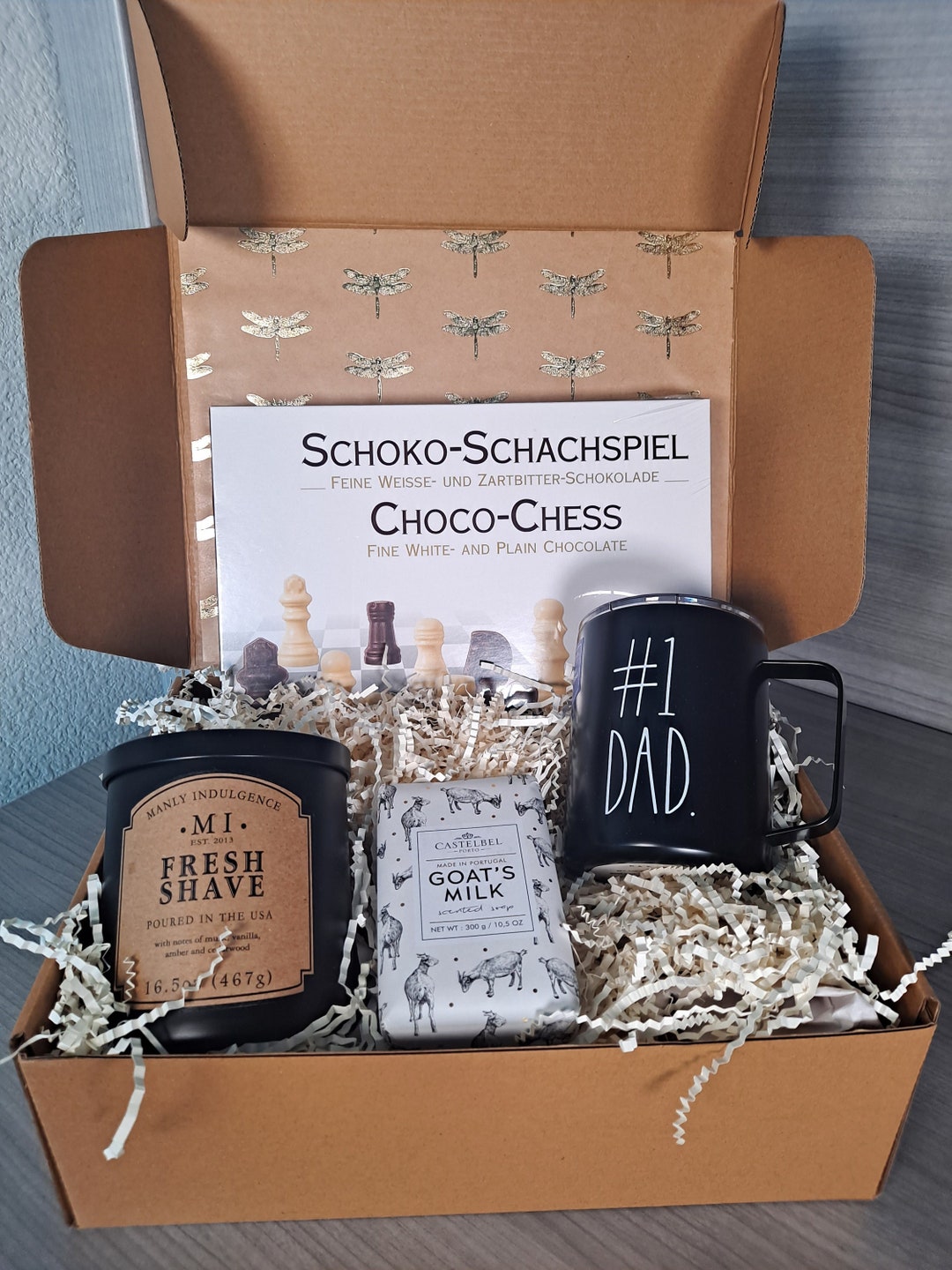 Curated Father's Day Box, Father's Day Gifts, Father's Day Treats ...