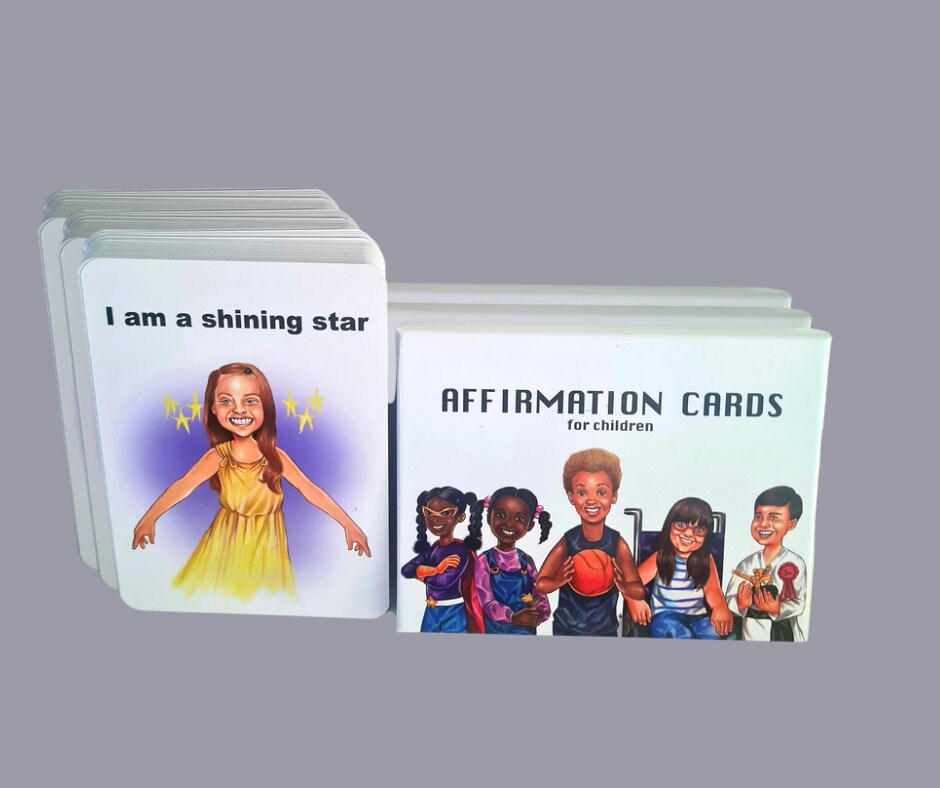 Children Affirmation Cards - Etsy
