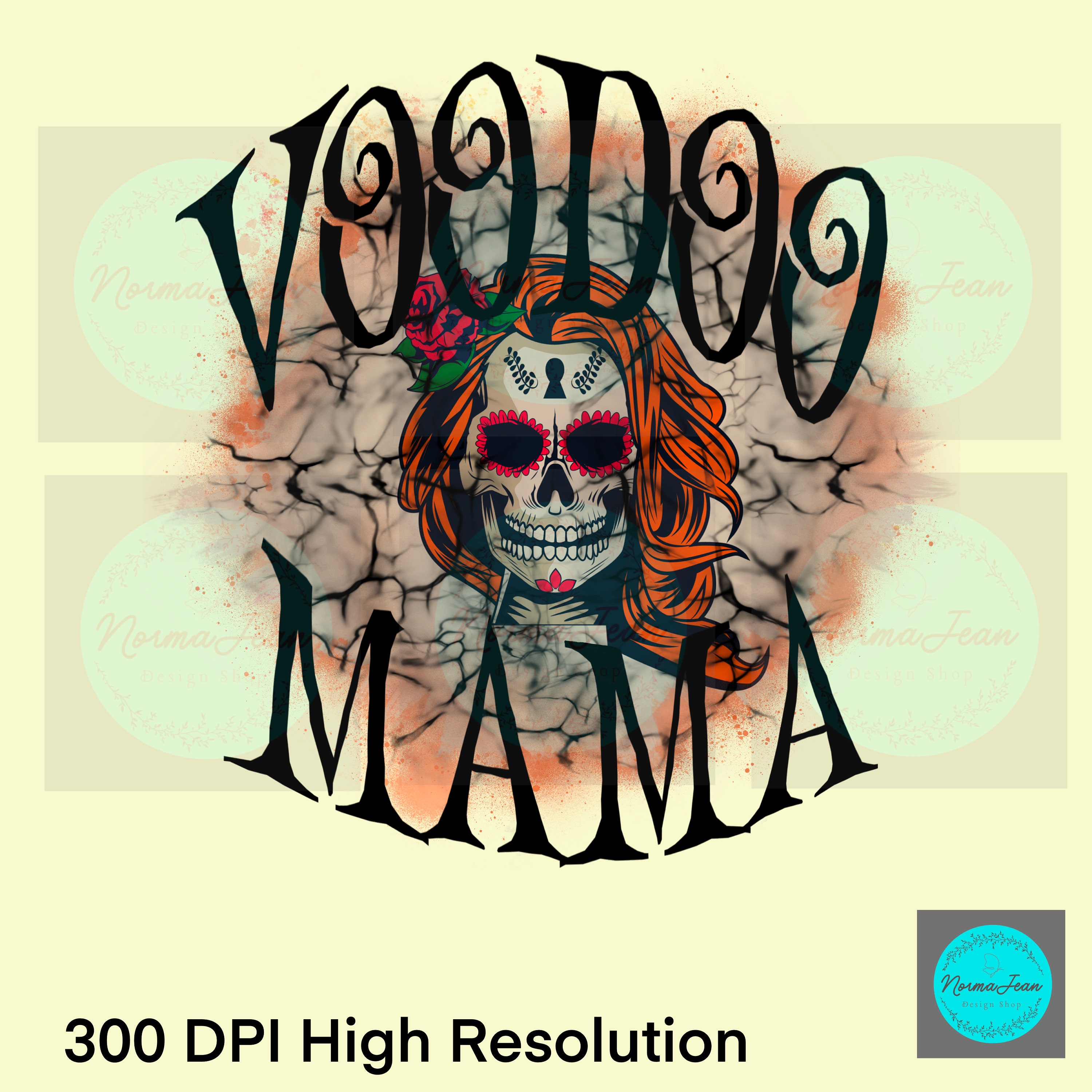 Voodoo Mama PNG- Witchy Designs,halloween Mama Designs,halloween Png ...