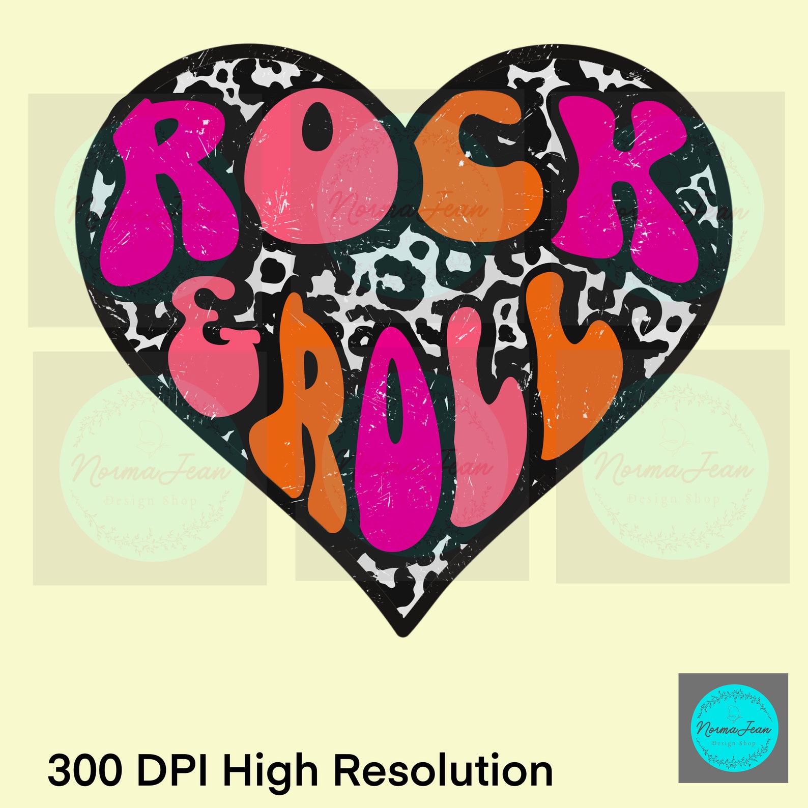 Rock and Roll PNG, Rock and Roll Designs,rock and Roll Sublimation ...