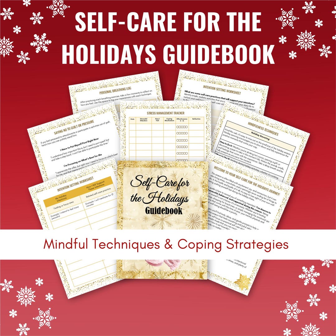 Self-care for the Holidays Guidebook | Self-care Guide | Self-care ...