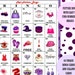 Red Hatters Bingo Cards - 60 Cards - Etsy