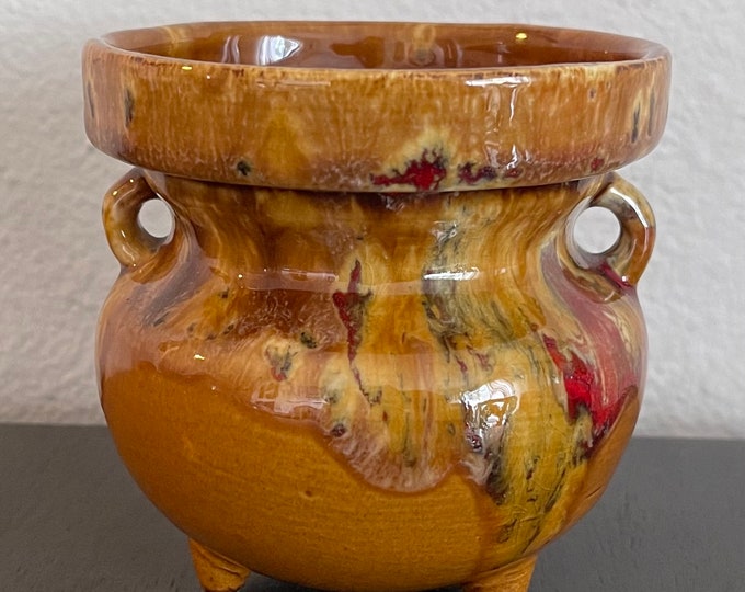 Native American Cherokee Pottery With Drip Glaze - Etsy
