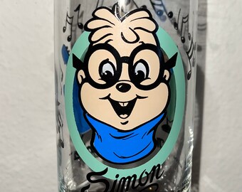 Simon and the Chipmunk Glass - Etsy